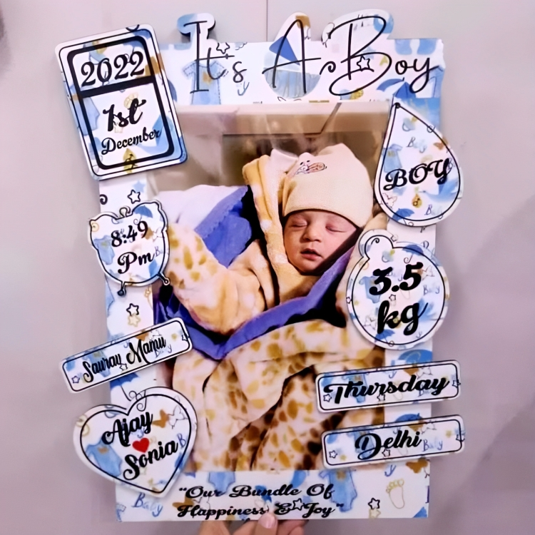 Baby Frame - love craft gift