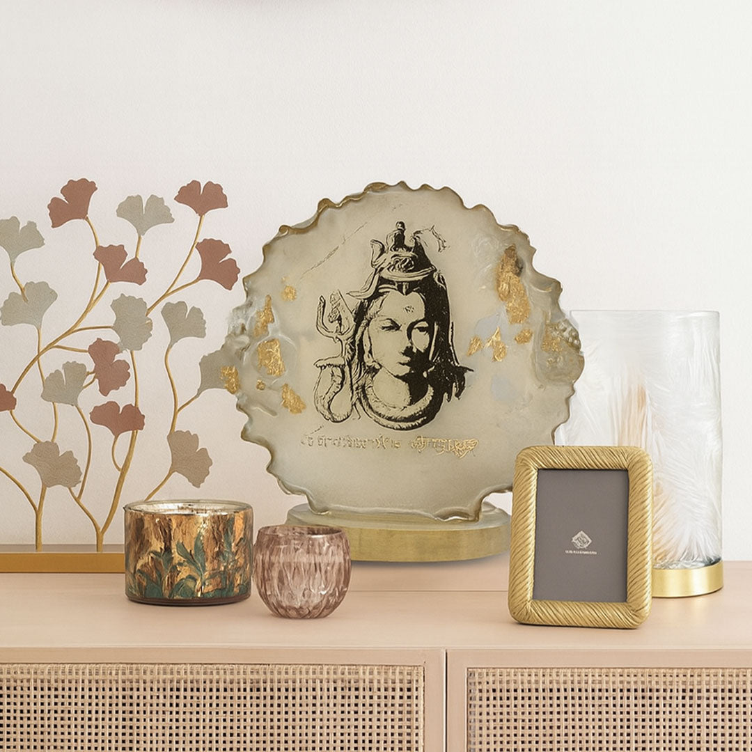 3-Inch Resin Lord Shiva Frame