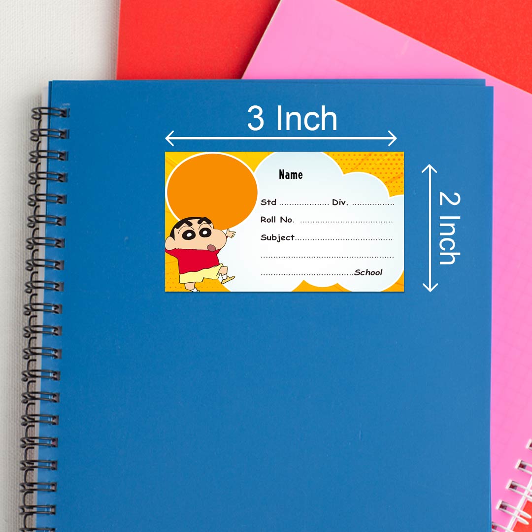Shinchan Personalized Name Slips - love craft gift
