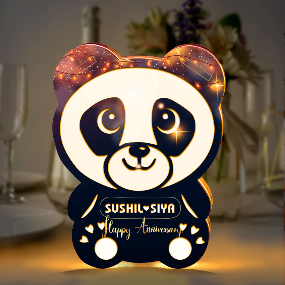 Glowing Panda - A Memorable Gift - love craft gift