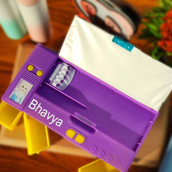 Personalized Elsa and Princess Anna Sisters Pencil Box | Love Craft ...