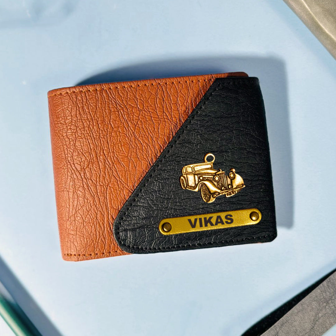Best Men’s Customized Wallet With Name | Love Craft Gifts - love craft gift