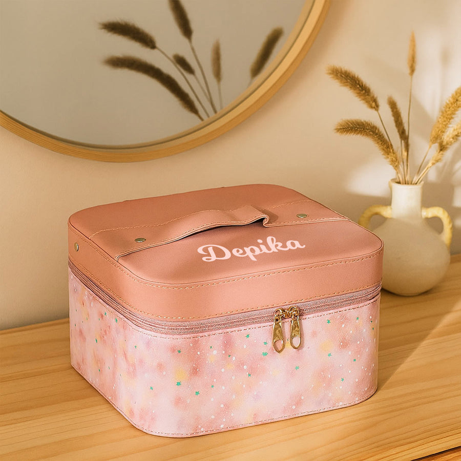 Personalized Dark Grey Jewellery Storage Box