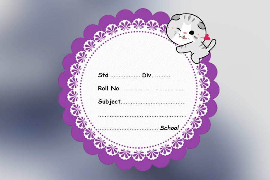 Customised Hello Kitty Name Slip | 12x18" Sheet with 36 Labels - love ...