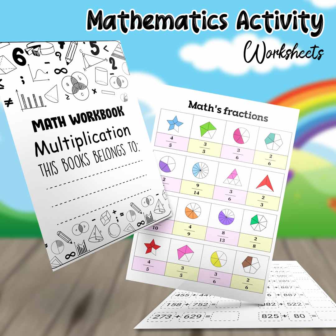 Online Worksheet For Kids Learning- Brain & Fun Activities Bundle ...
