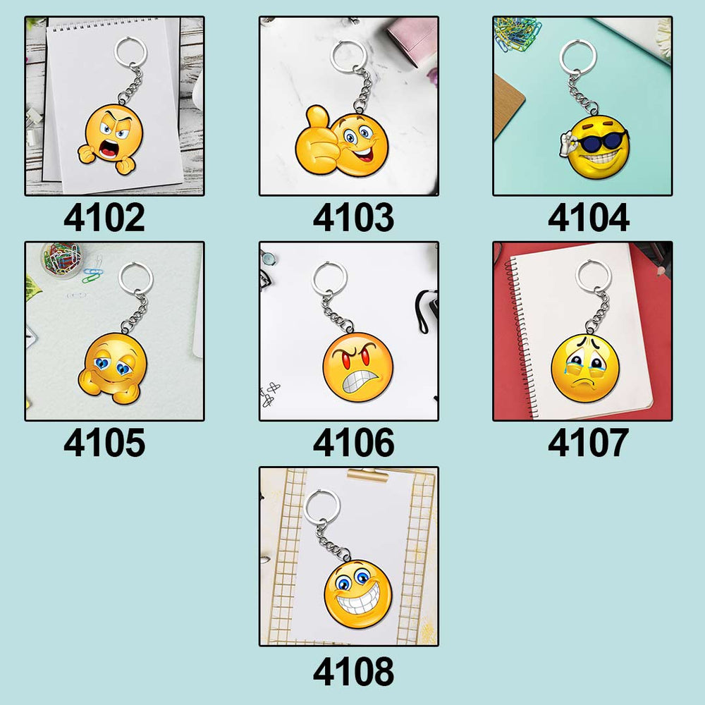 Emoji Keychain - love craft gift