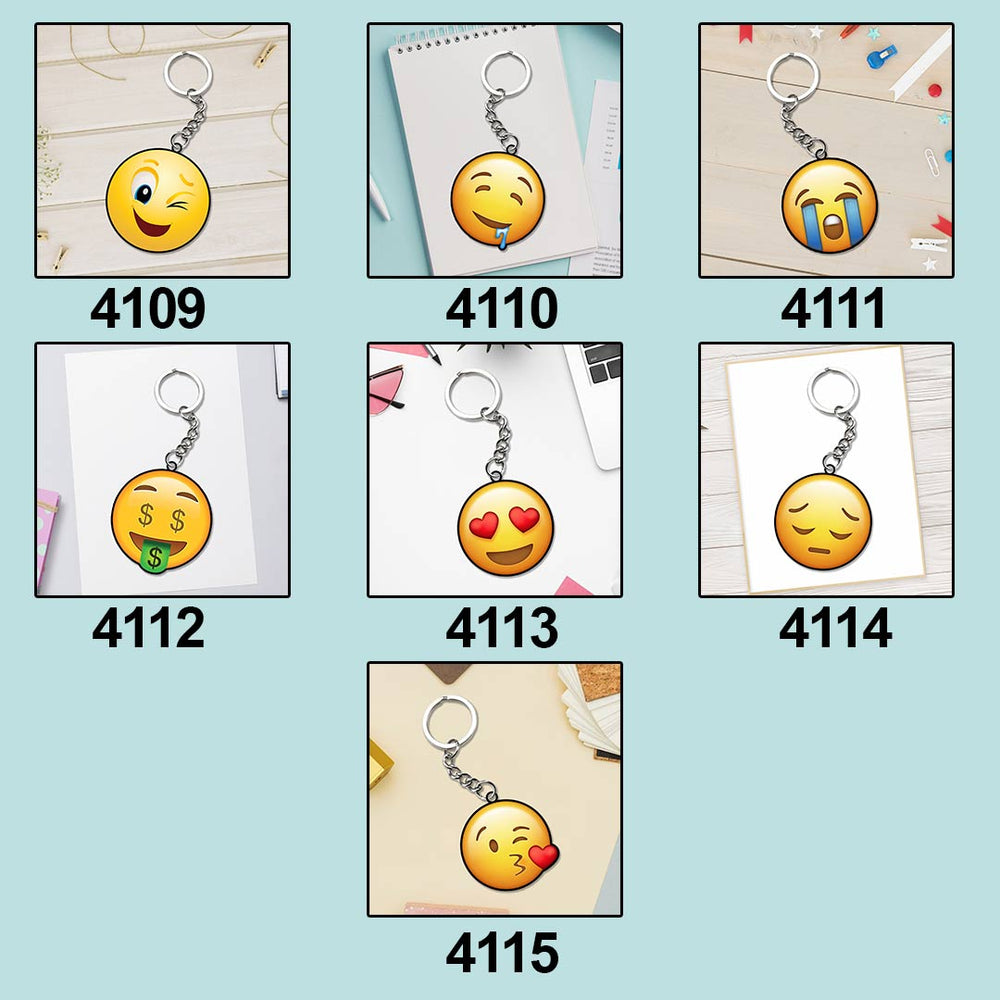 Emoji Keychain - love craft gift