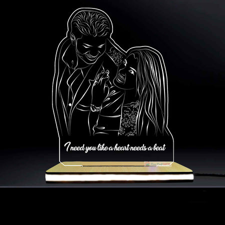 special led photo lamp - love craft gift