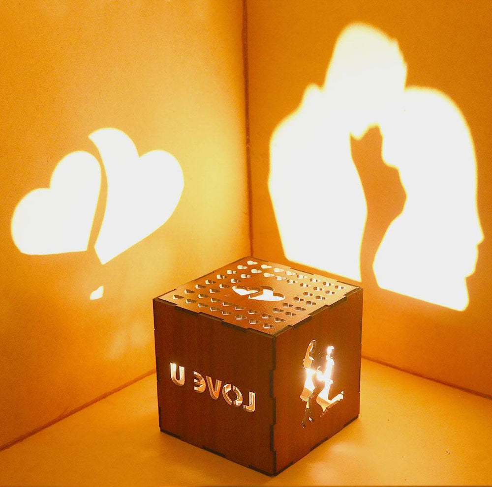 Anniversary Gift Shadow Box | Love Craft Gift - love craft gift