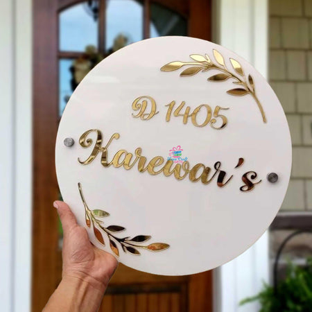 Home Name Plates - love craft gift