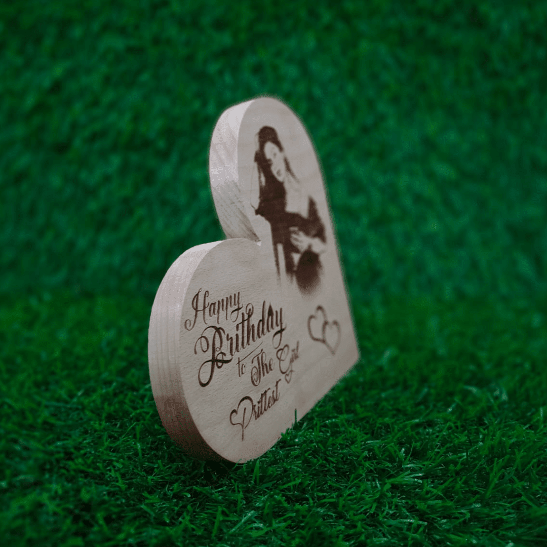 Wooden Engraving Wooden Frame For Birthday | Love Craft Gifts - love ...